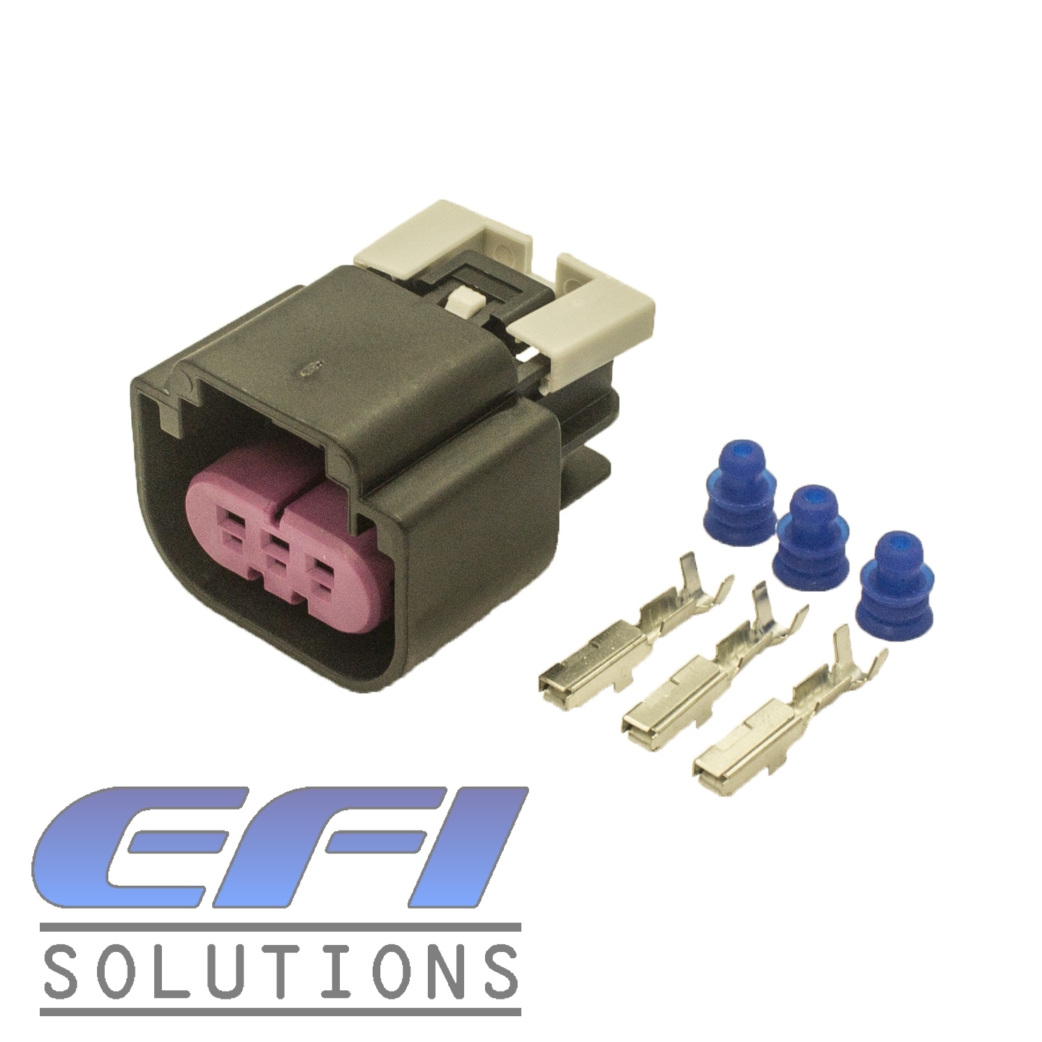 3 Pin Connector Flex Sensor Black Inner Guides