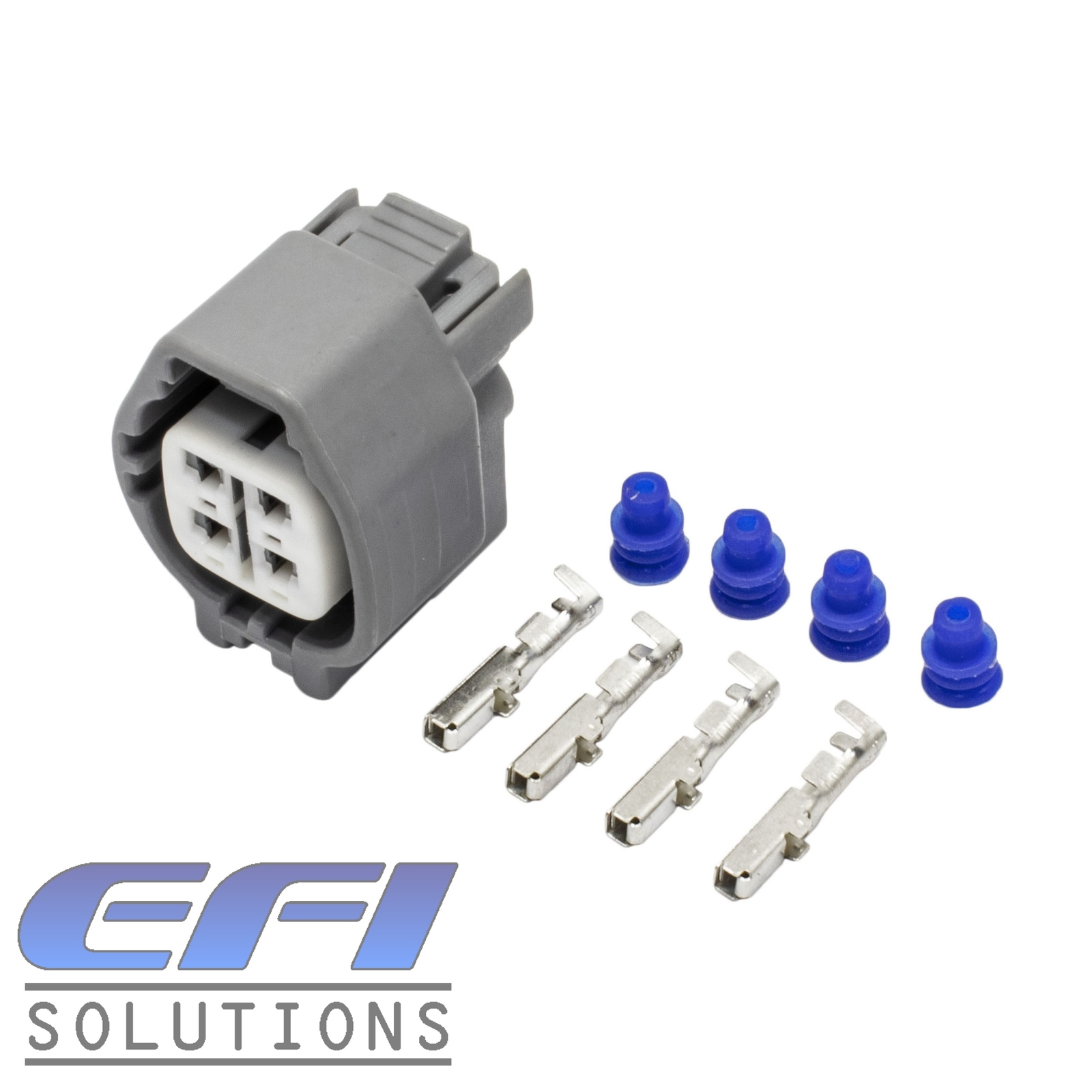 4 Pin Grey Connector (Left And Bottom Guide) Common To Denso Oxygen Sensors