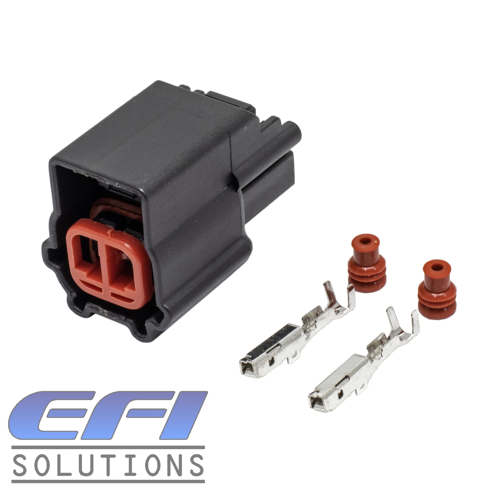2 Pin Black Connector Fits Some "Ford Throttle Bodies" Barra, Falcon