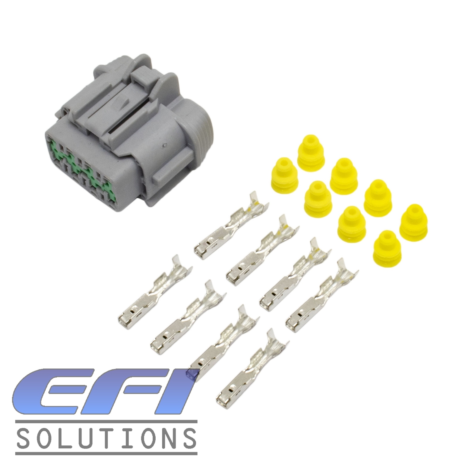 8 Pin Female Grey Connector Suits Nissan Injector Loom