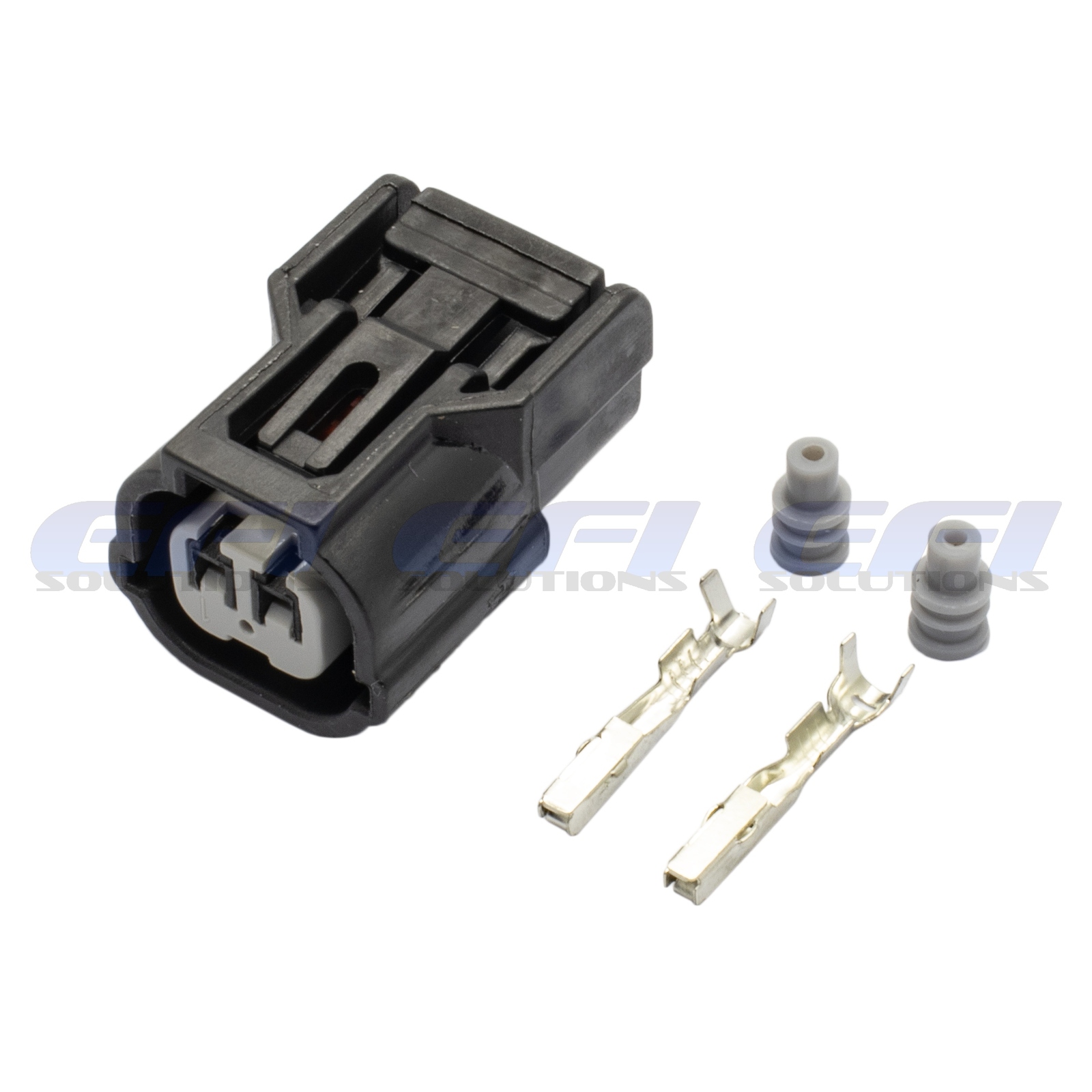 2 Pin Grey Connector (Lower Guides) Fits Some "Denso Sensors, Solenoids"