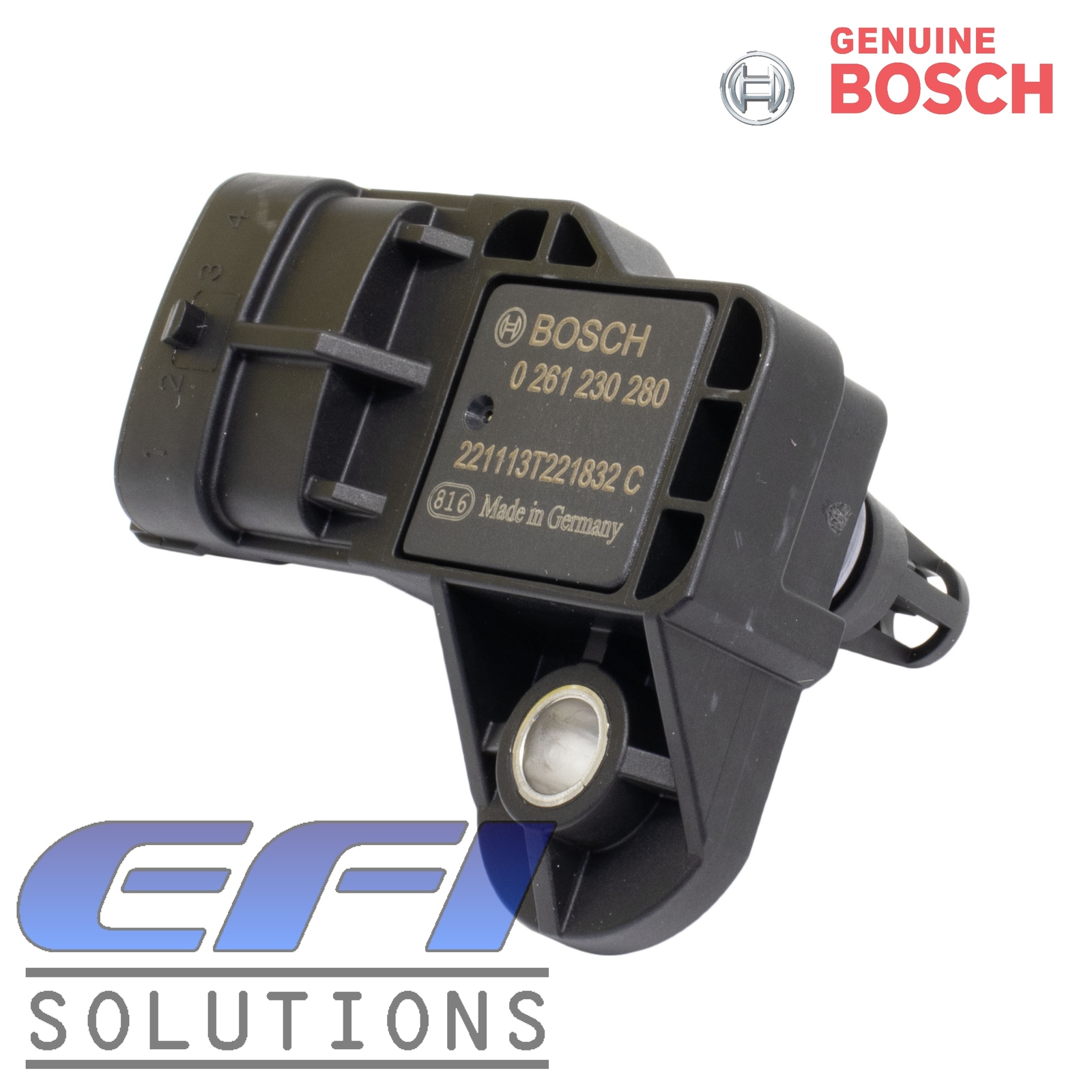 Genuine Bosch Pressure Temp MAP Sensor TMAP "3.0 BAR Sensor" - 0 261 ...