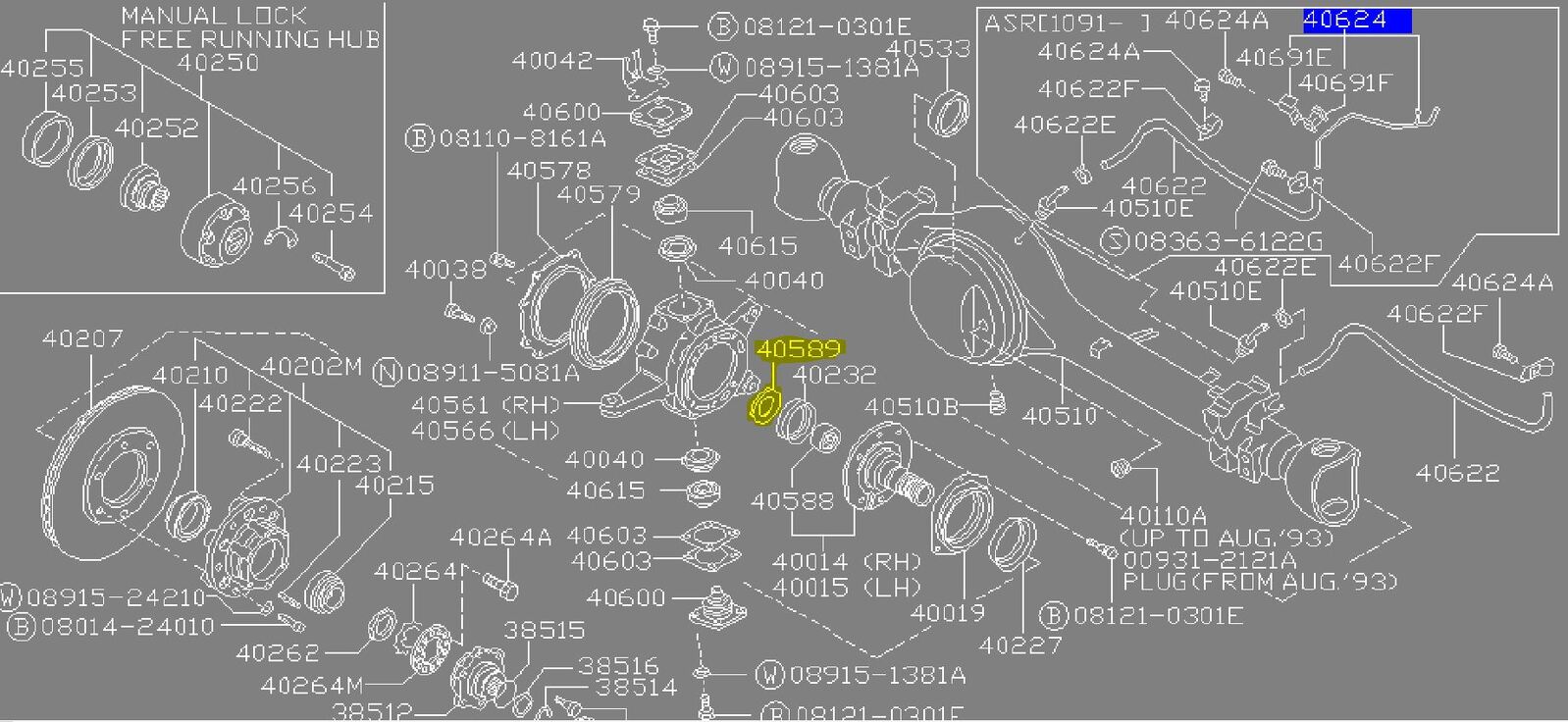 Genuine Nissan Drive Shaft Thrust Washer "Y60 - GQ, Y61 - GU" Patrol ...