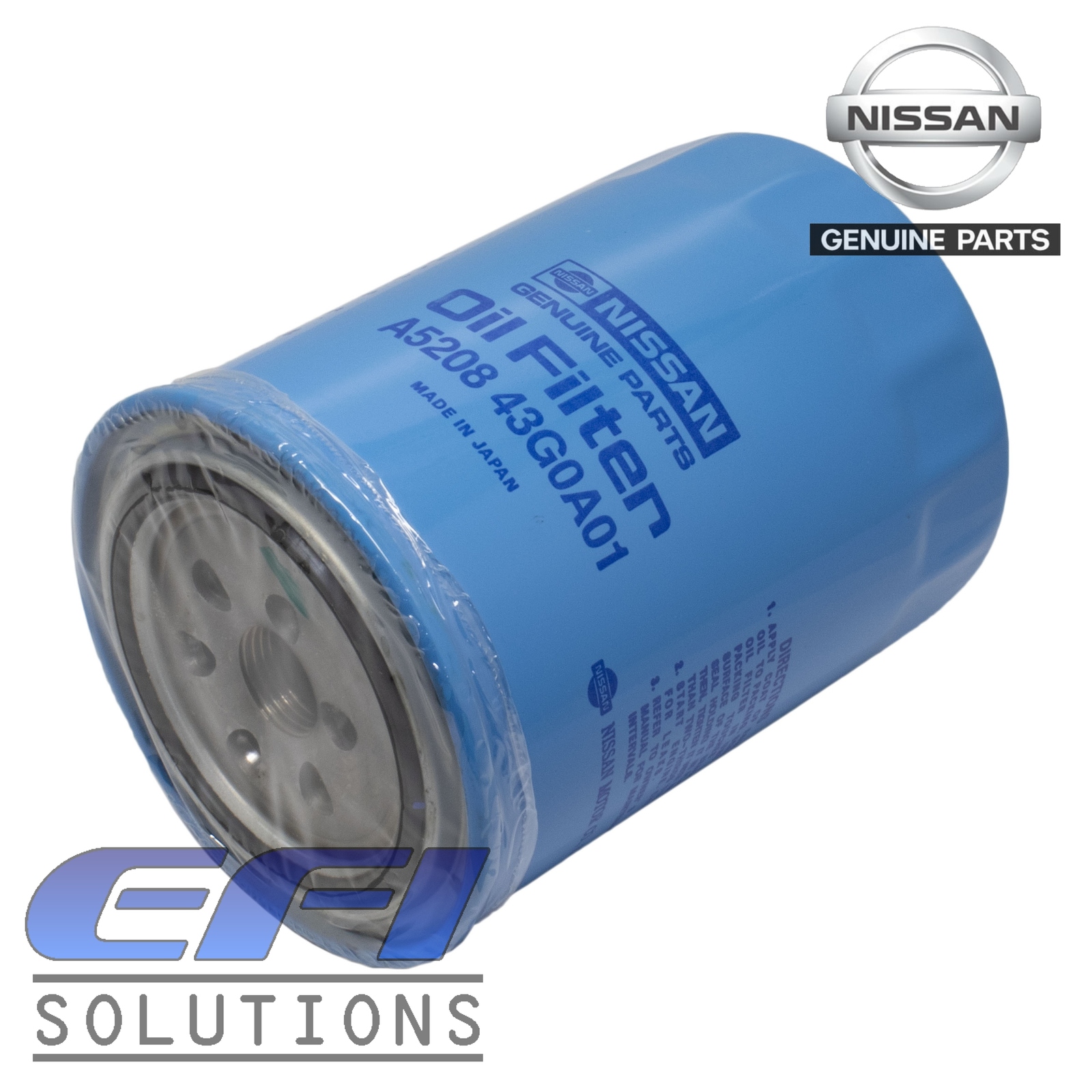Genuine Nissan Oil Filter (TD27, TD42, QD32) "Y60, Y61, D21, D22, E24, W41" Patrol