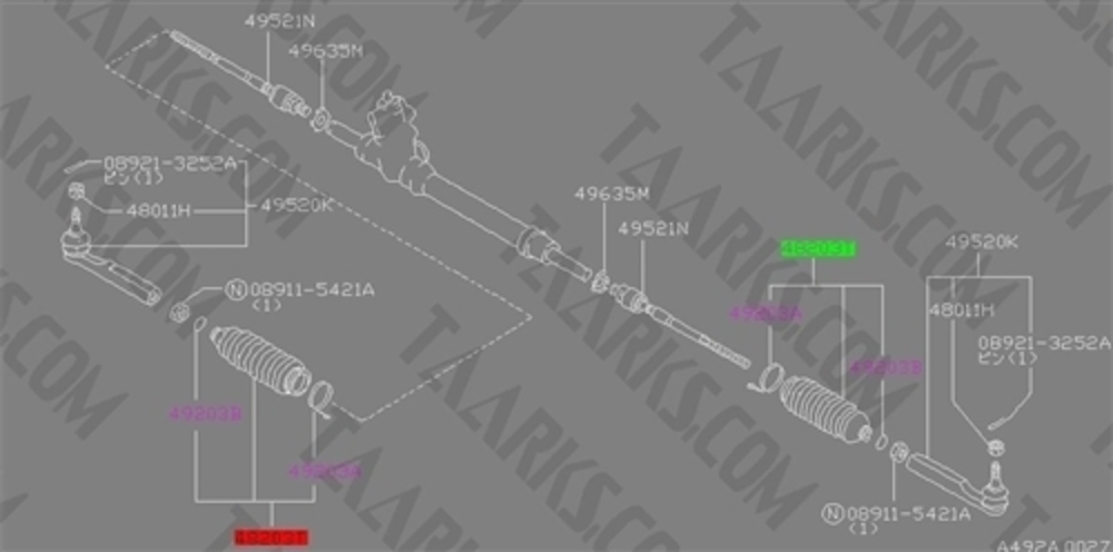 Steering Rack Boot "S13, 180sx, R32, Z32"