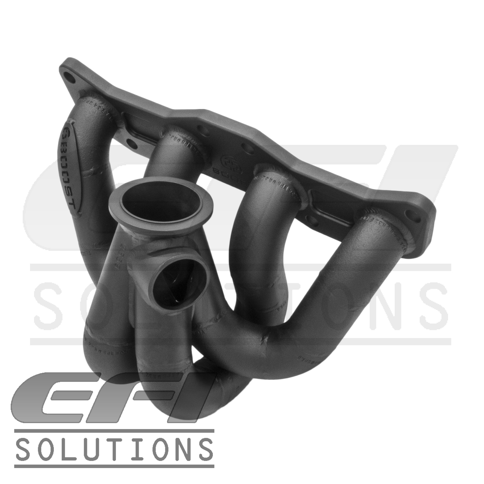 6Boost Manifold CA18 High Mount V-Band Collector Flange External Gate