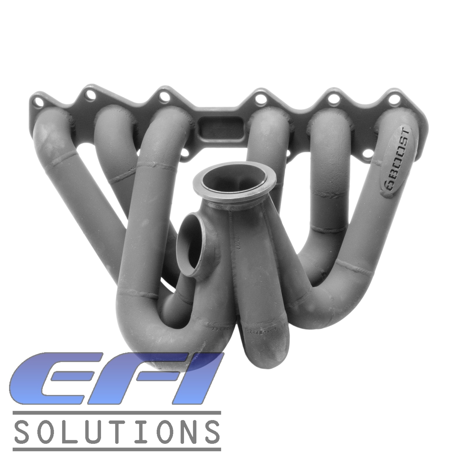 6Boost Manifold 2JZGTE High Mount Precision V-Band Collector Flange External Gate