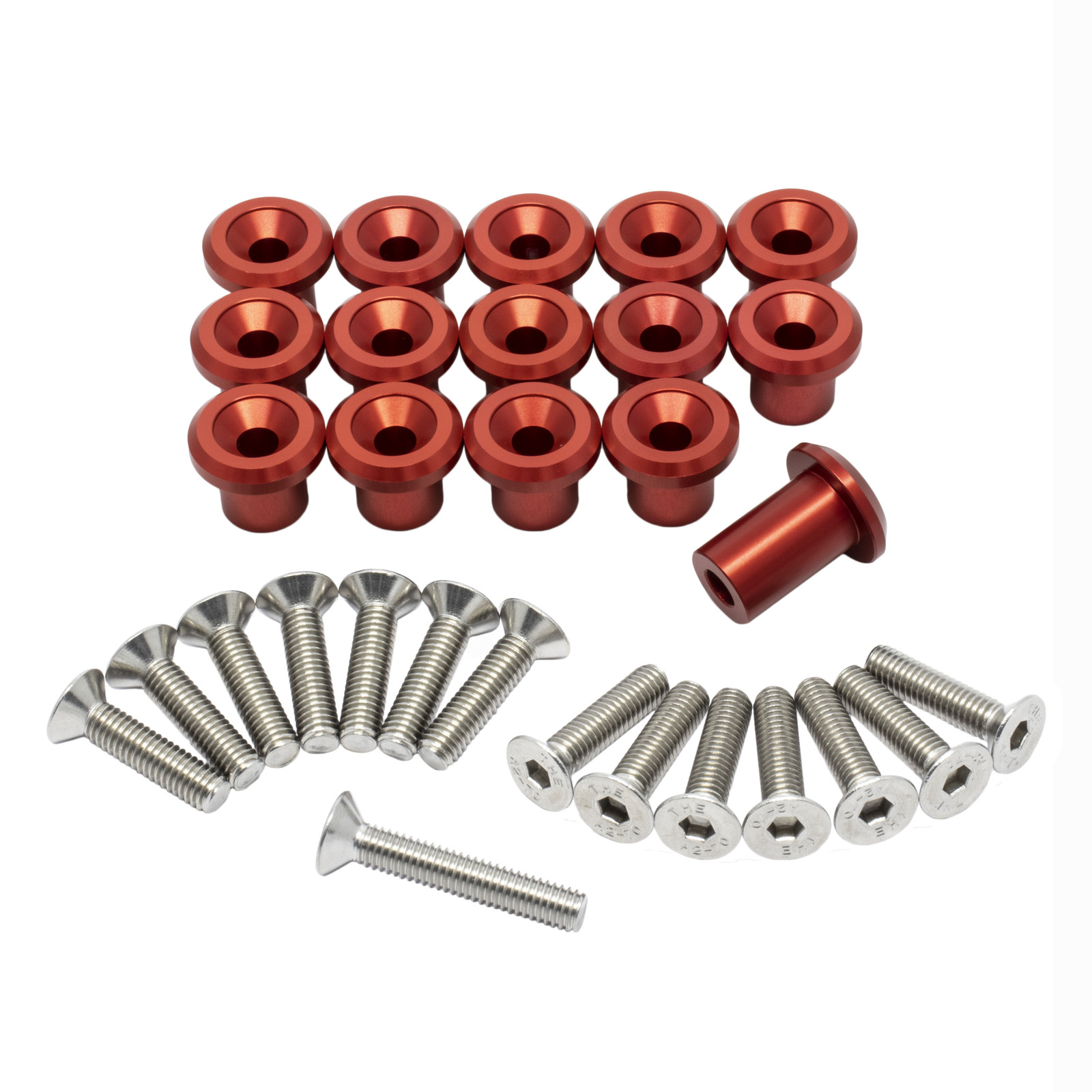 Billet Rocker Cover Washer / Retainer Kit "SR20" SR20DET SR20DE 200sx ...