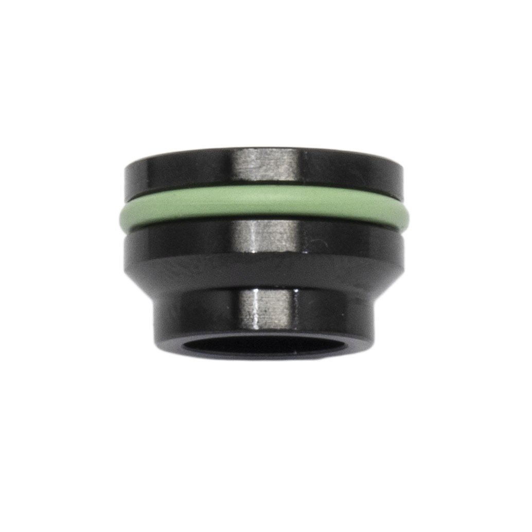 TAARKS 14mm Injector Lower Manifold Collars / Adapters (RB30) BLACK