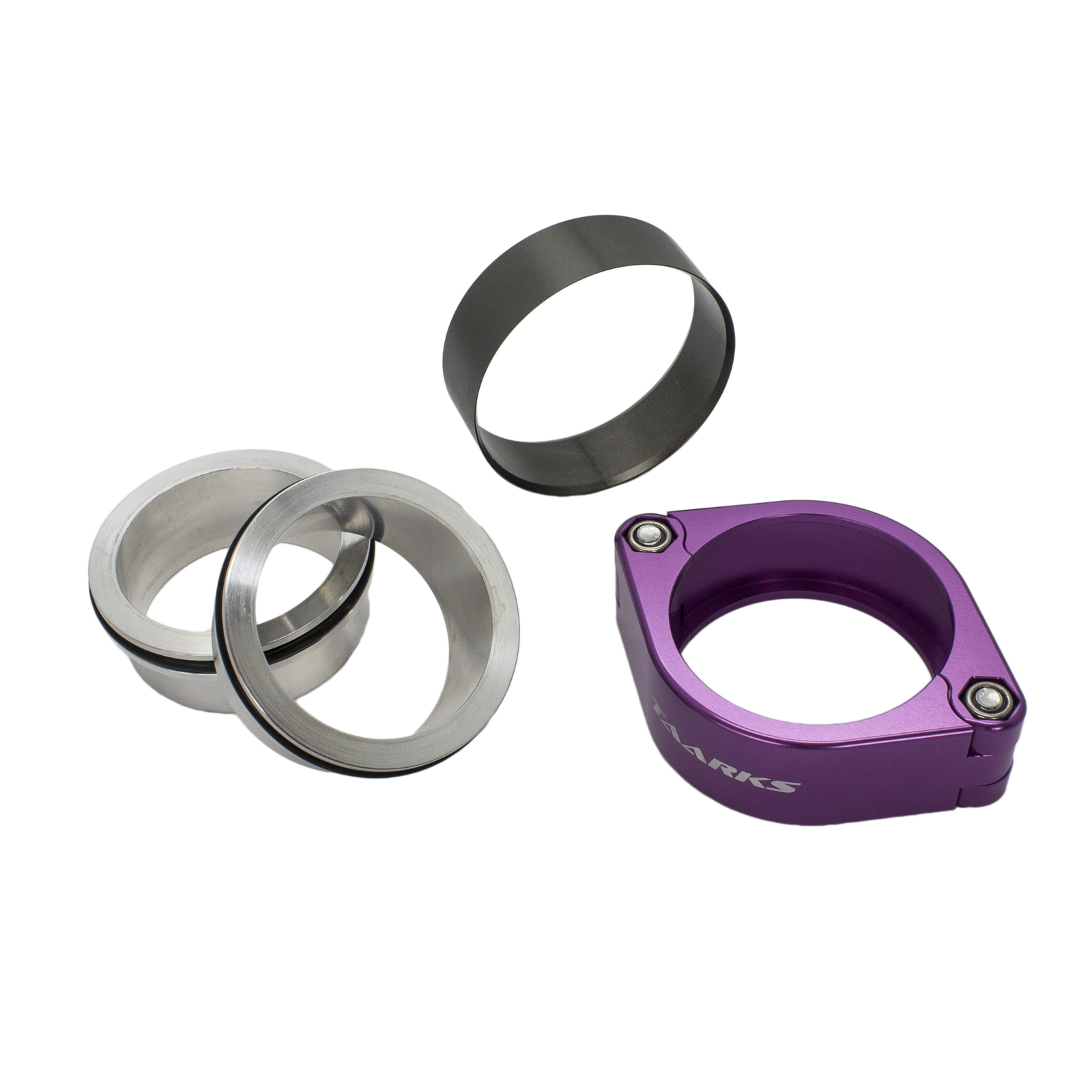 Quick Release Intercooler Pipe Clamshell Weld On Clamp "2.0 Inch" (Purple)