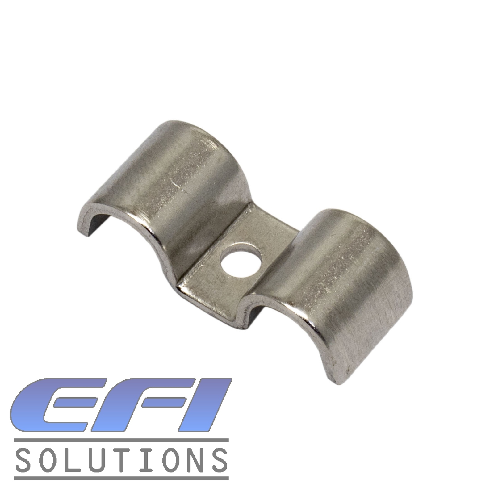 Double Hard Line Mounting Clamps 3/8 Stainless Steel (Pack 12)