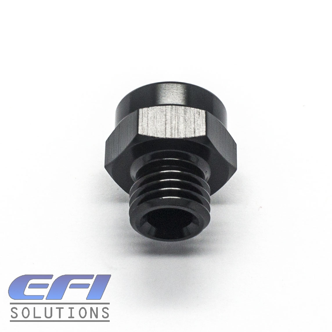 Metric M12X1.5mm To Female Metric M10 x 1.0 Port Adapter (Black)