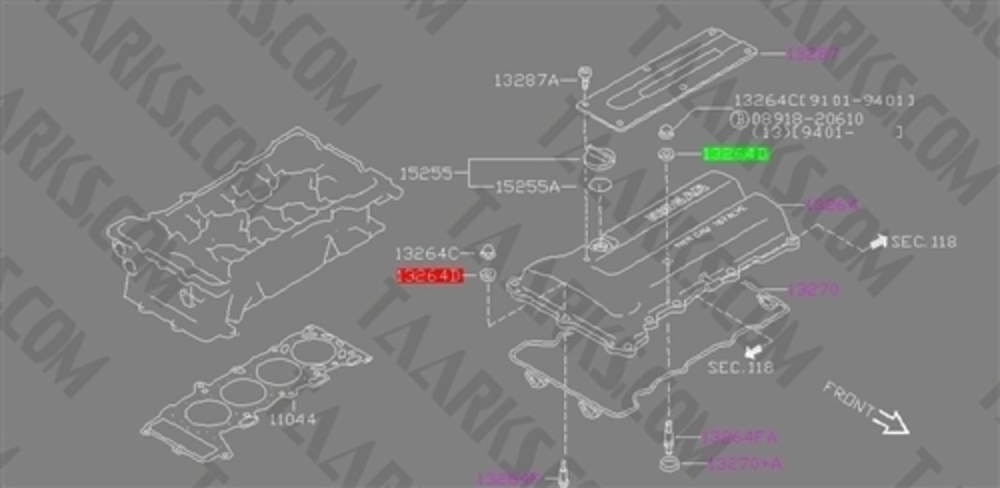 Genuine Nissan Rocker Cover Washer (SR20) "S13, 180sx, S14, N14, N15"