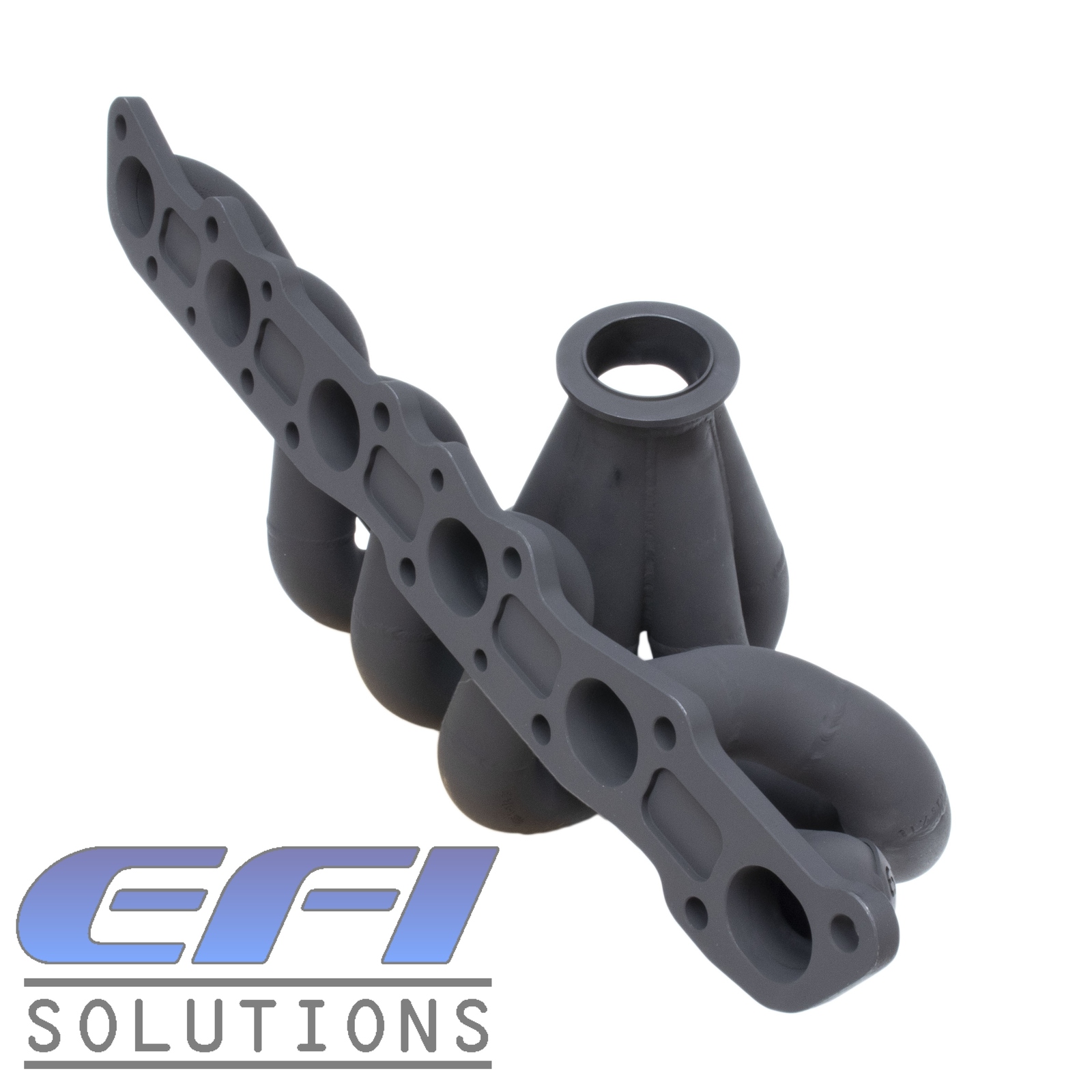 6Boost Exhaust Manifold RB20 RB25 RB26 High Mount V-Band Collector External Gate