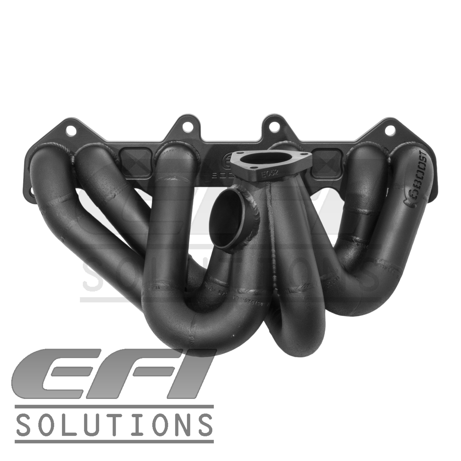 6Boost Manifold 1JZGTE VVTi TD05, TD06, T67 High Mount Open Flange External Gate