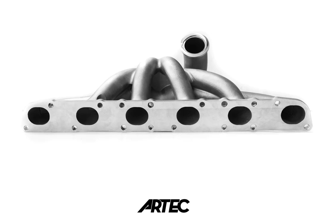 ARTEC Stainless Steel Turbo Manifold High Mount Nissan RB V-Band ...