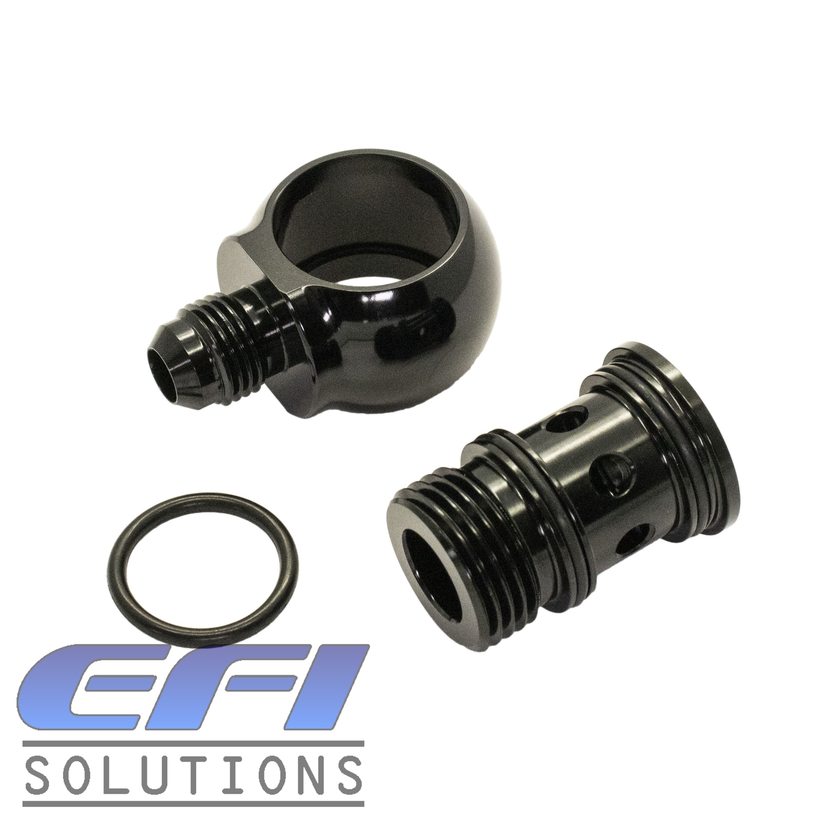 ORB Banjo Slimline Low Profile Male AN6 To AN10 ORB Fitting (Black) 909 ...