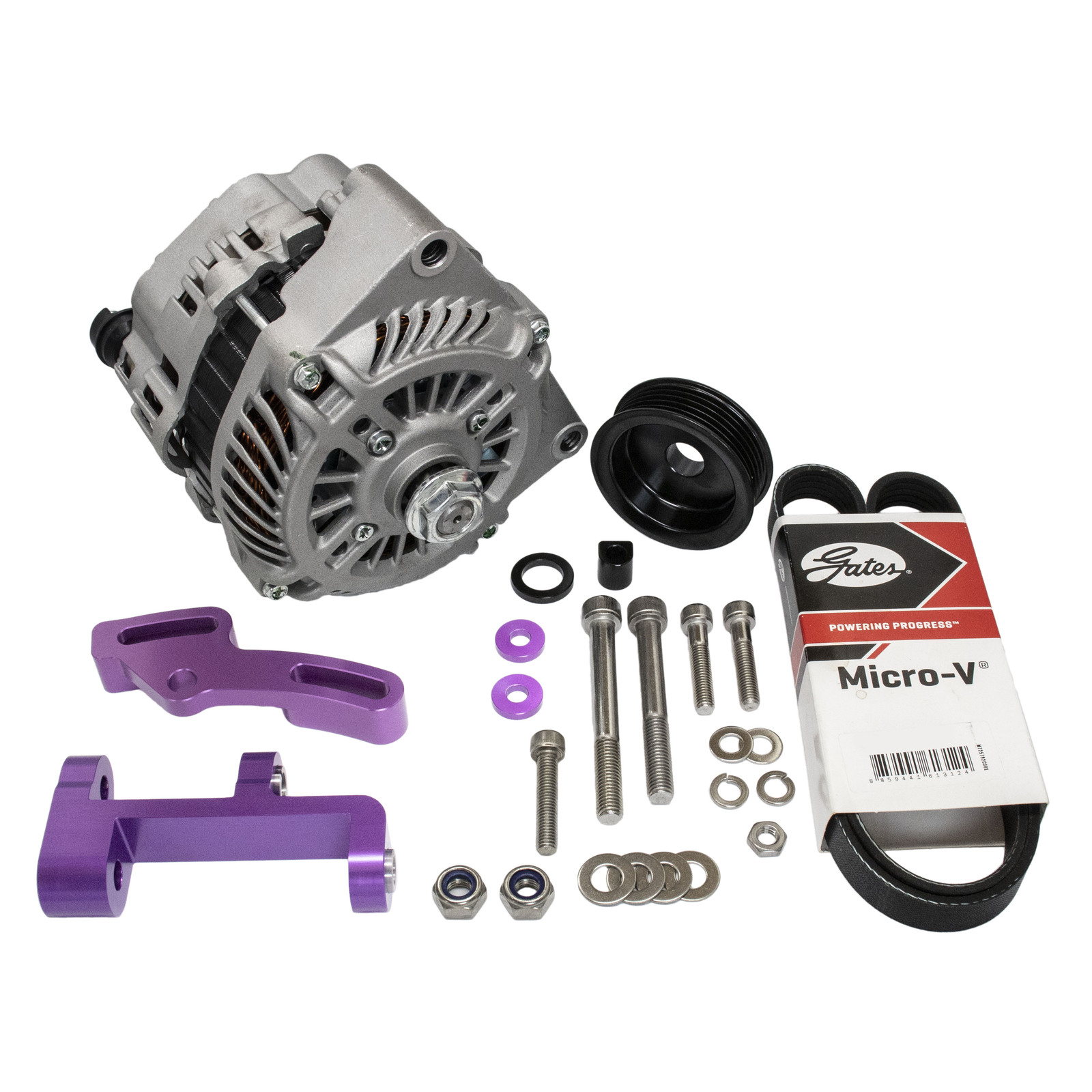 TAARKS LS1 140a Alternator Upgrade Kit "SR20 - RWD" S14 S15 180sx ...