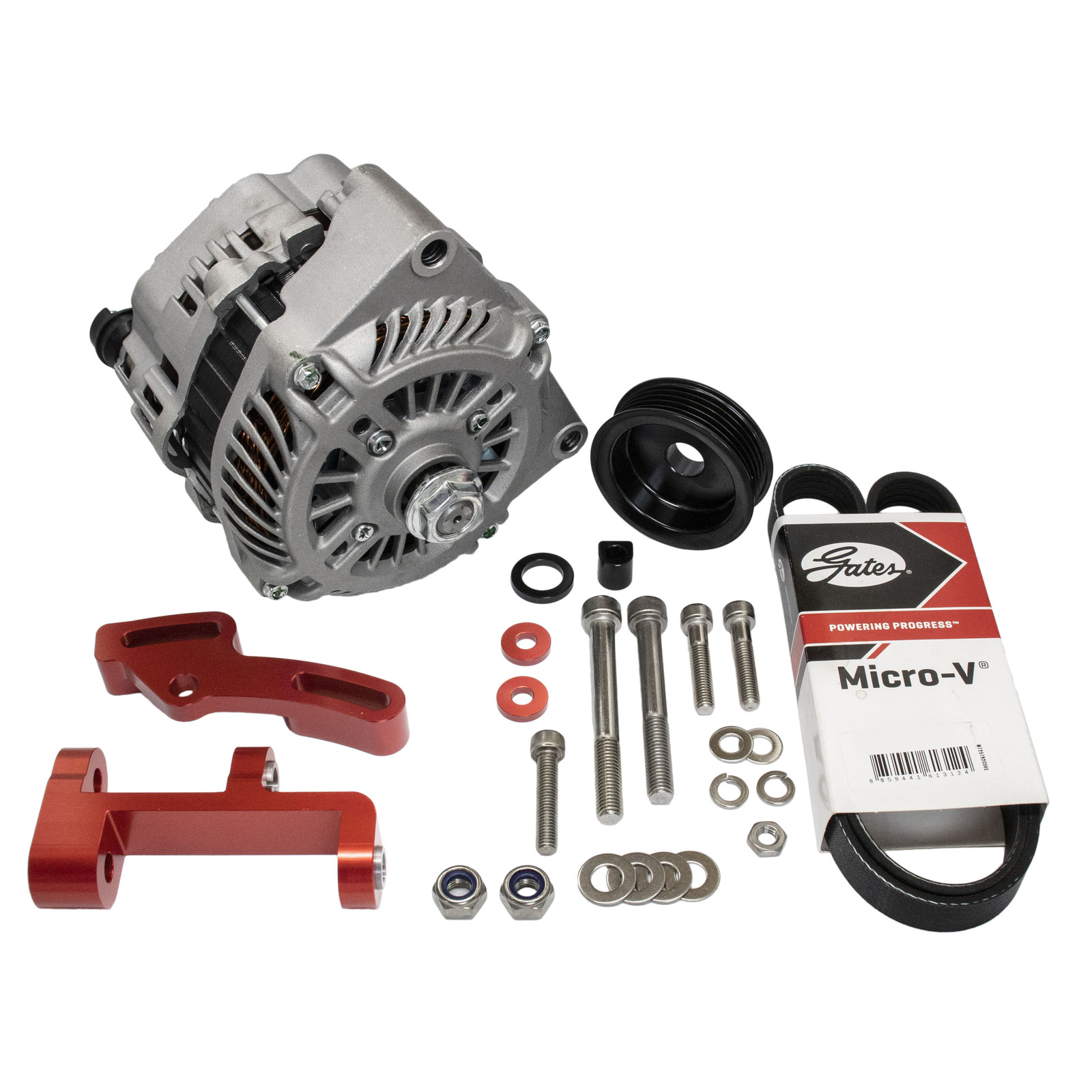 TAARKS LS1 140a Alternator Upgrade Kit "SR20 - RWD" S14 S15 180sx ...