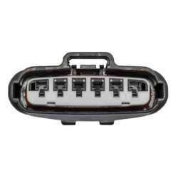 6 Pin Black Connector " Throttle Bodies, Pedal Sensors, Igniter"