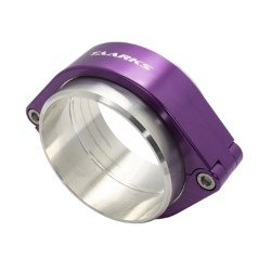 Quick Release Intercooler Pipe Clamshell Weld On Clamp "3.0 Inch" (Purple)