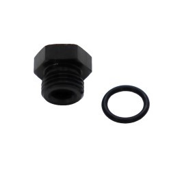 ORB Port Plug Fitting AN4 (Black) 813H-04BLK