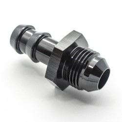 Male 1/2 Barb To AN8 Male Fitting AN8 (Black) 817-08BLK