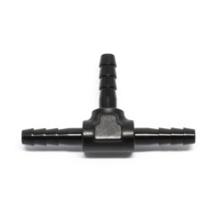 Barbed Tee Fitting 8mm (Black) 824-08MMBLK