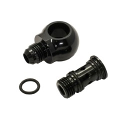 ORB Banjo Slimline Low Profile Male AN6 To AN6 ORB Fitting (Black) 909 ...