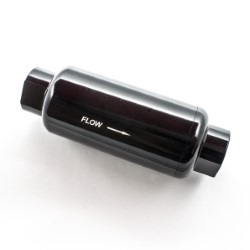 Pro Fuel Filter Billet 30 Micron AN10 ORB (Black) Inline E85 66-2042