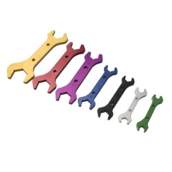AN Assembly Spanner Kit 7 Piece. Braided hose and fittings