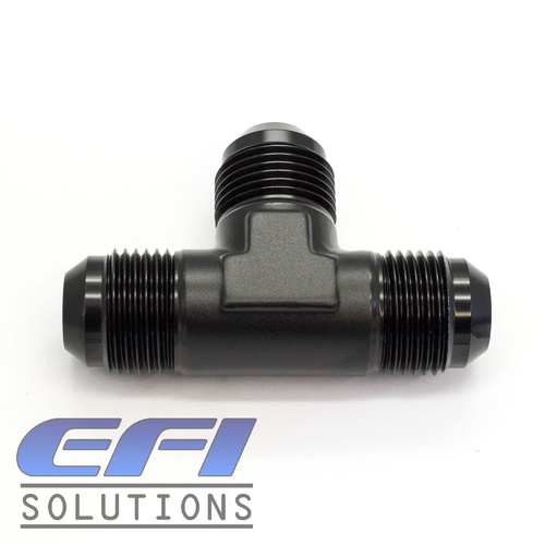 AN Flare Tee Fitting AN10 (Black) 824-10BLK