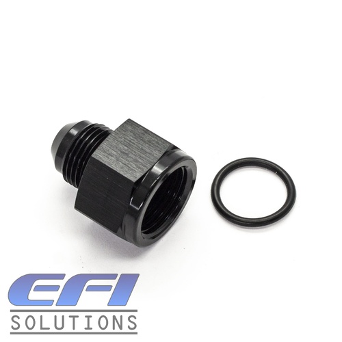 AN Reducer Fitting AN12 to AN10 (Black) 950-12-10BLK